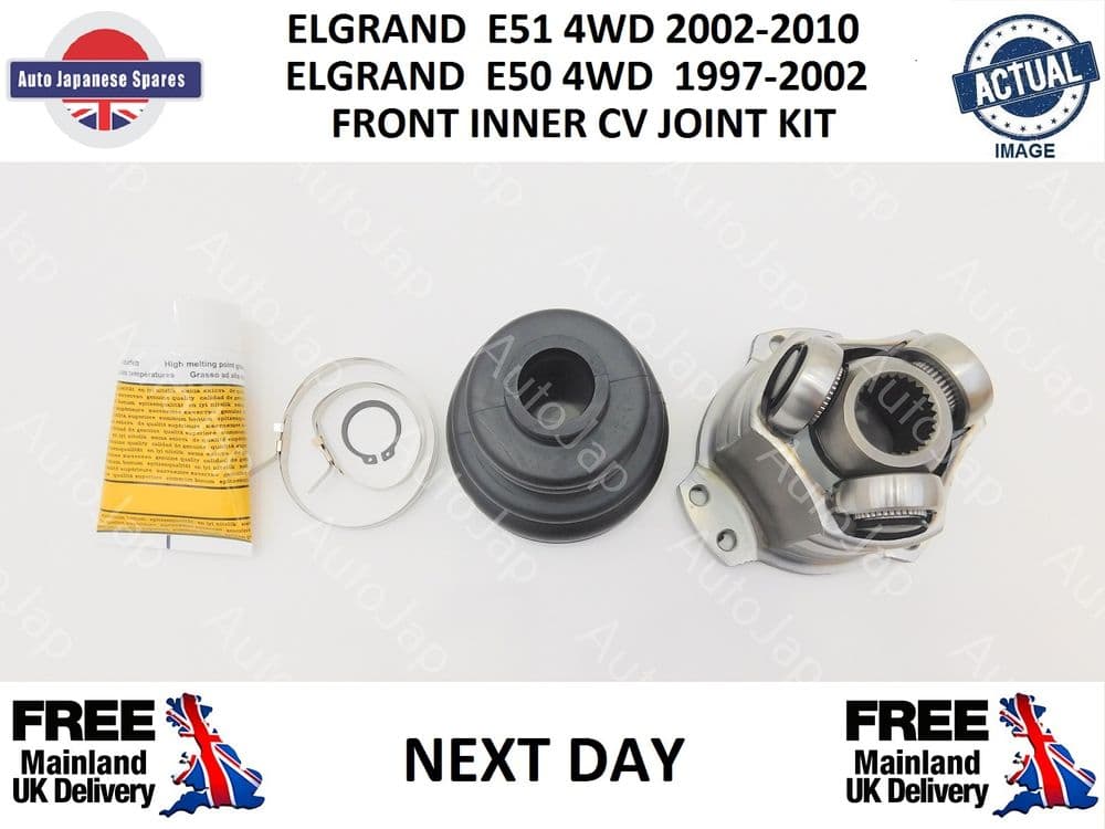 NISSAN ELGRAND E51 E50 4WD INNER CV JOINT KIT