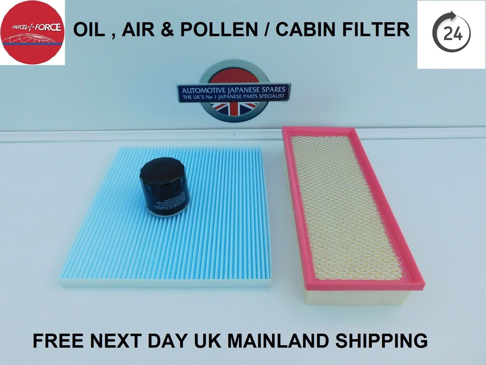 NISSAN ELGRAND E52 2 5 OIL AIR AND POLLEN FILTER KIT