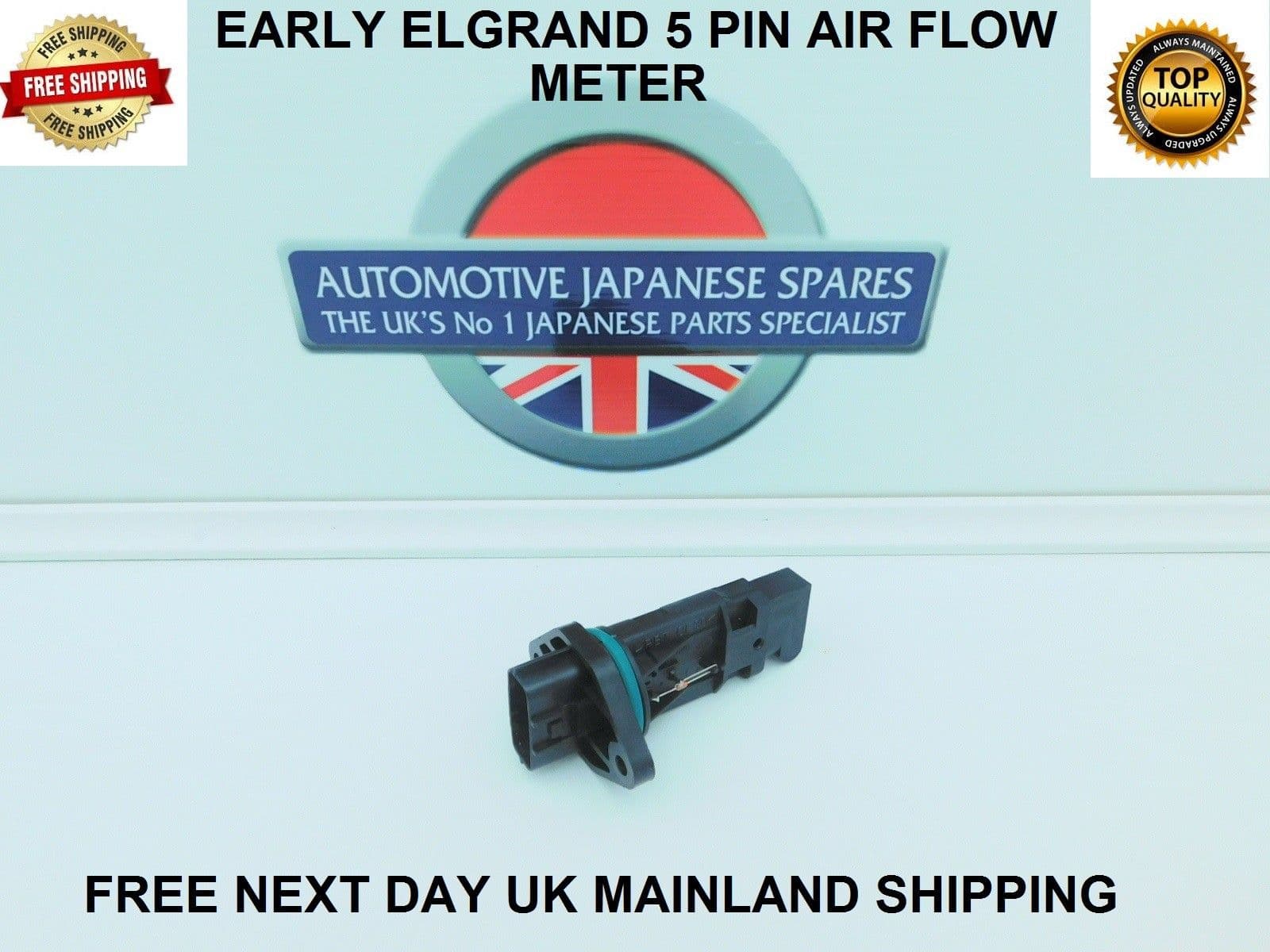 NISSAN ELGRAND EARLY 3 5V6 ELGRAND E51 5 PIN MAF SENSOR MODULE