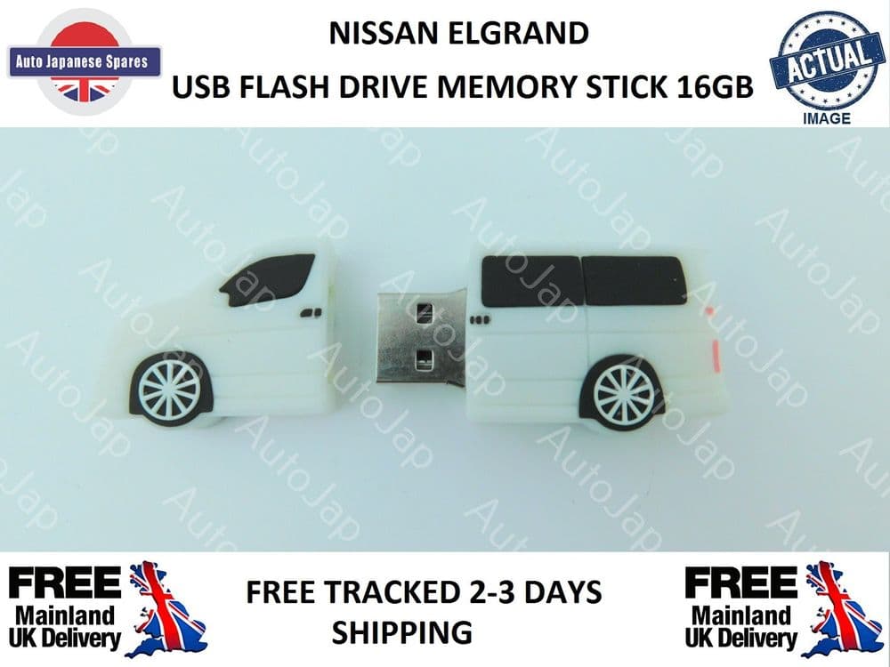 NISSAN ELGRAND USB FLASH DRIVE MEMORY STICK 16GB