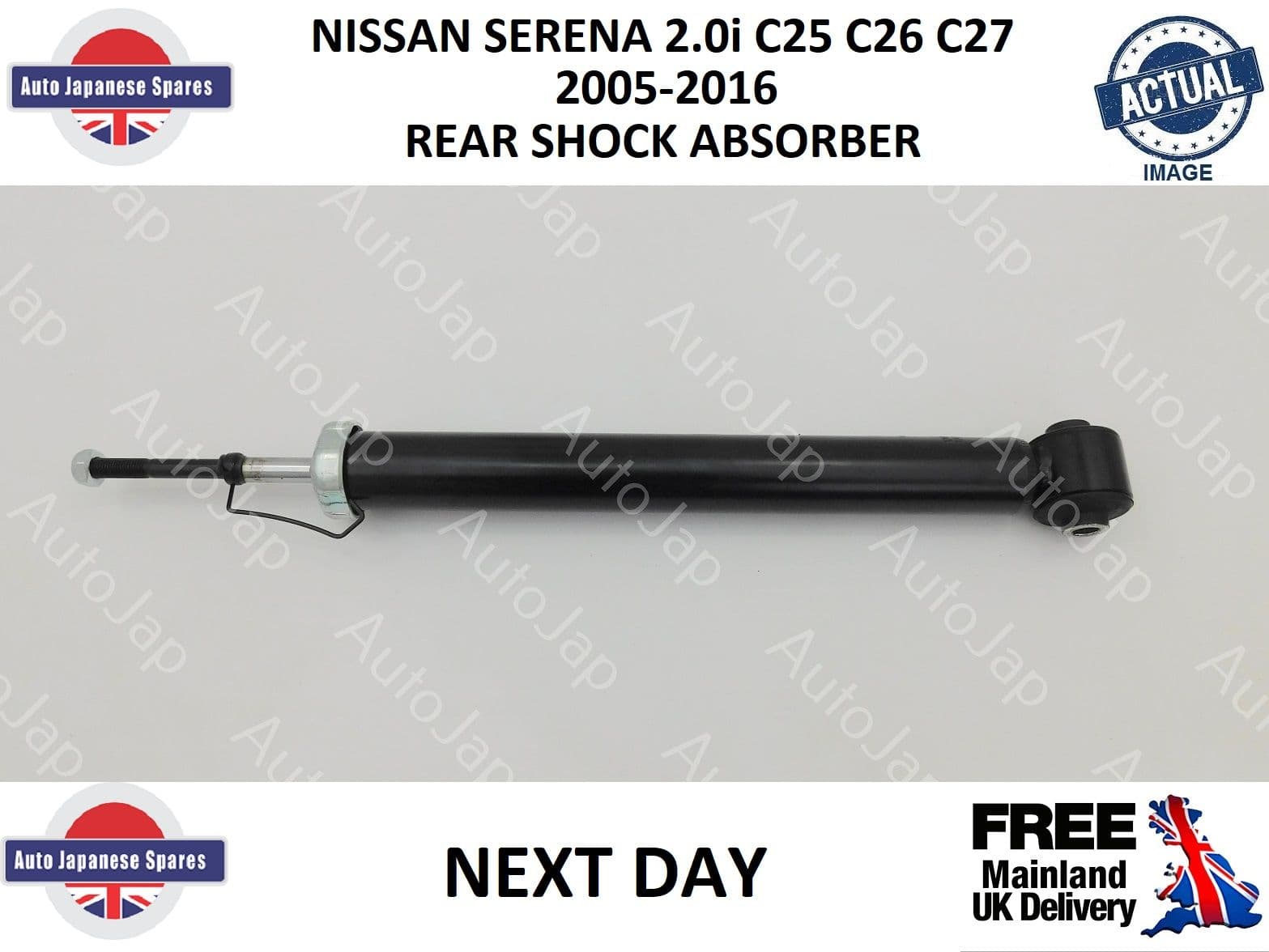 NISSAN SERENA C24 C25 C26 REAR GAS SHOCK ABSORBER NON ELECTRIC