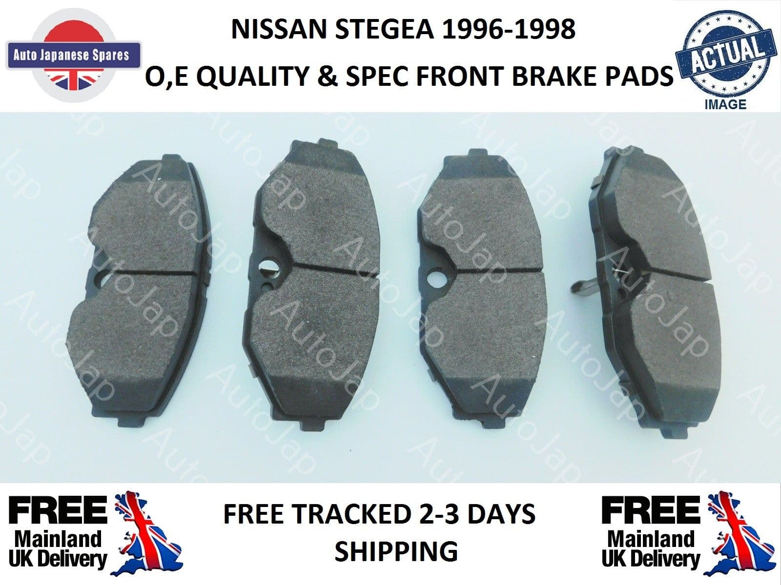 NISSAN STAGEA FRONT BRAKE PADS