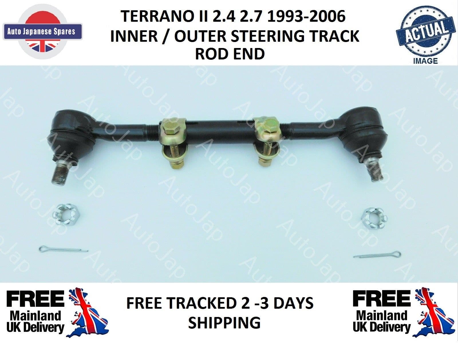 NISSAN TERRANO II INNER/OUTER STEERING RACK ROD END