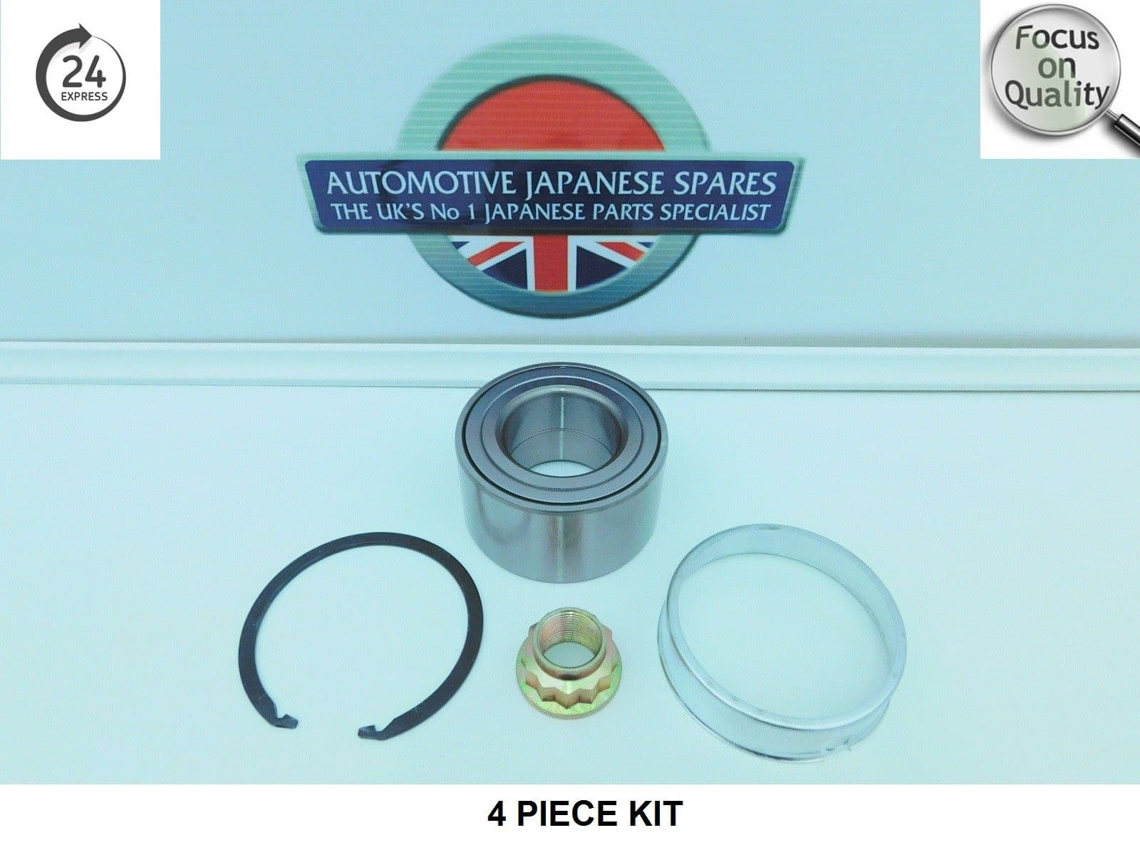 TOYOTA ALPHARD 2 4 & 3 0 FRONT WHEEL BEARING 4 PIECE KIT