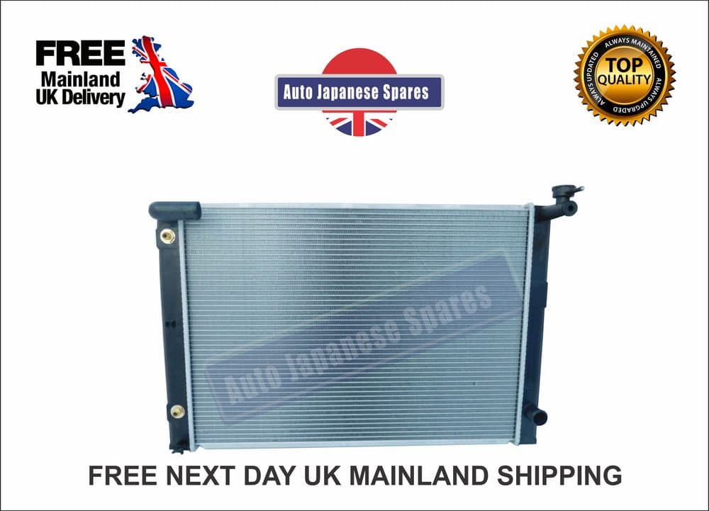 TOYOTA ALPHARD 2 4 i RADIATOR WITH PLASTIC TANKS & RAD CAP
