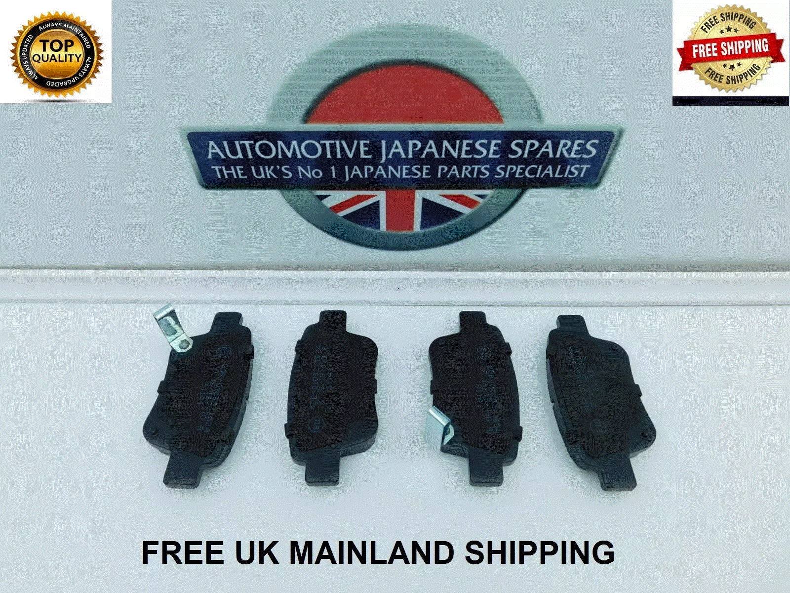 TOYOTA VELLFIRE ALPHARD 2 4i 3 5i 2008-2015 REAR BRAKE PAD SET