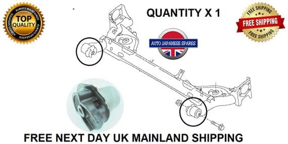 TOYOTA VELLFIRE / ALPHARD REAR AXLE SUB-FRAME BUSH LATE MODELS