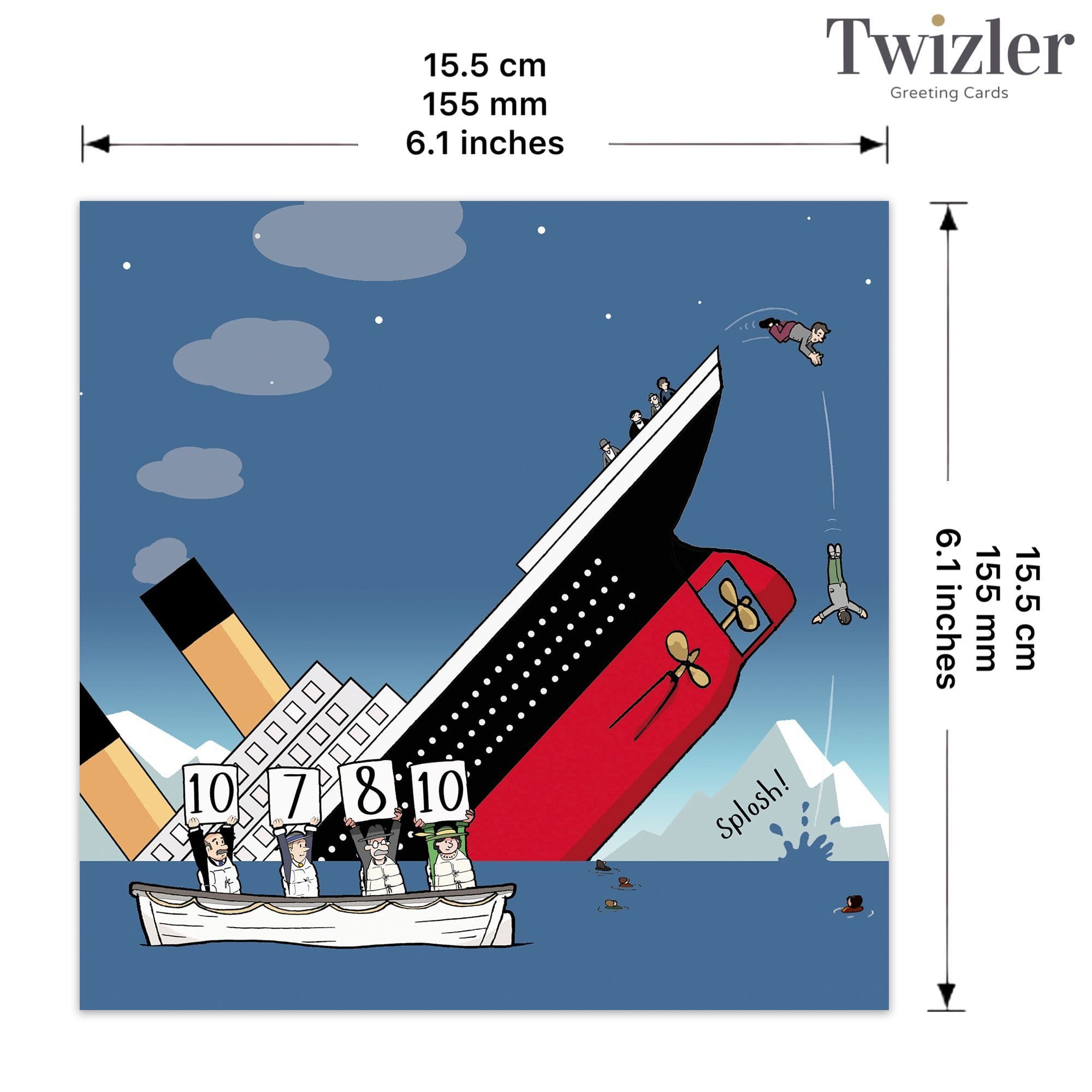 Titanic Invitation Template