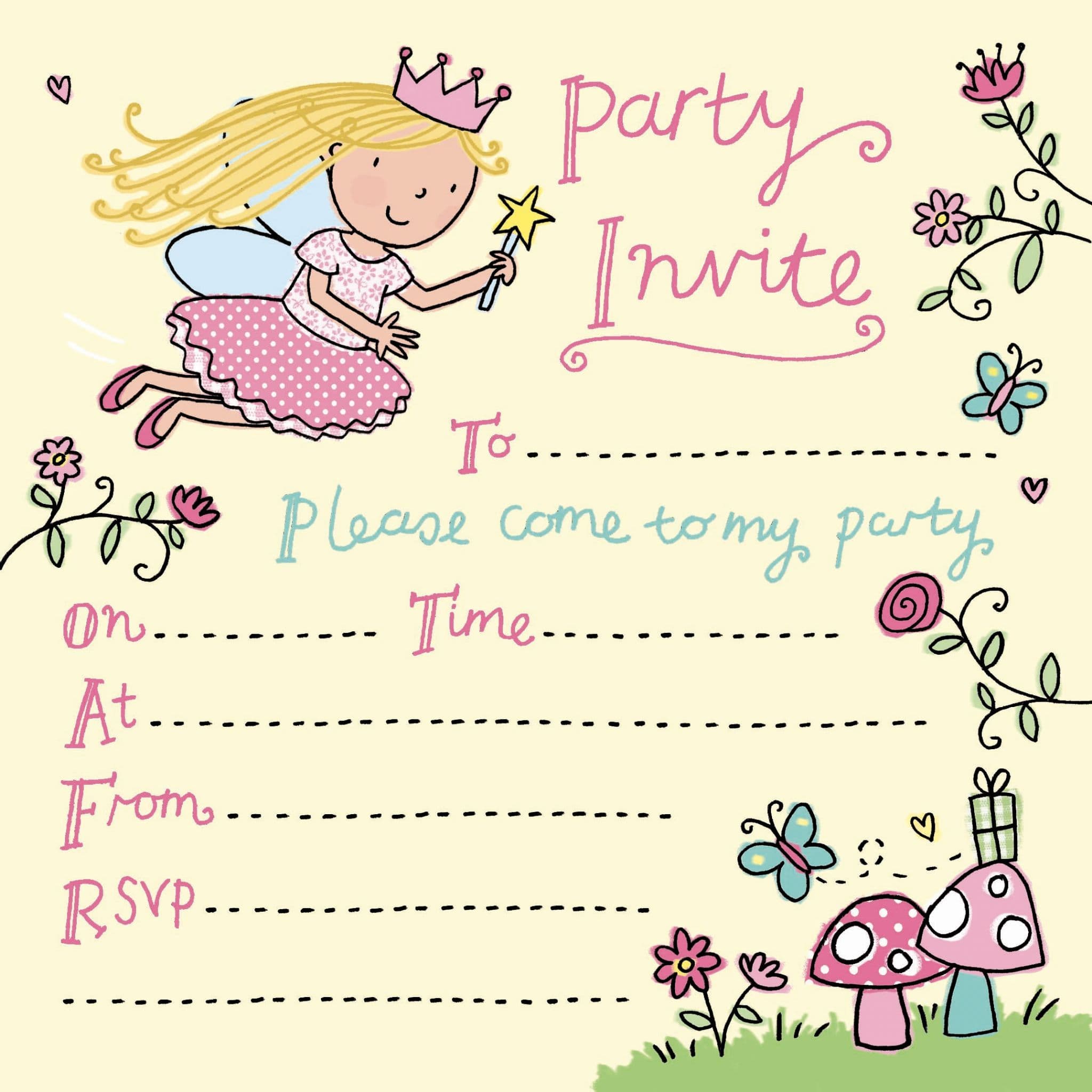 Girl Birthday Party Invitations Free 280,840 Baby Birthday Invitation