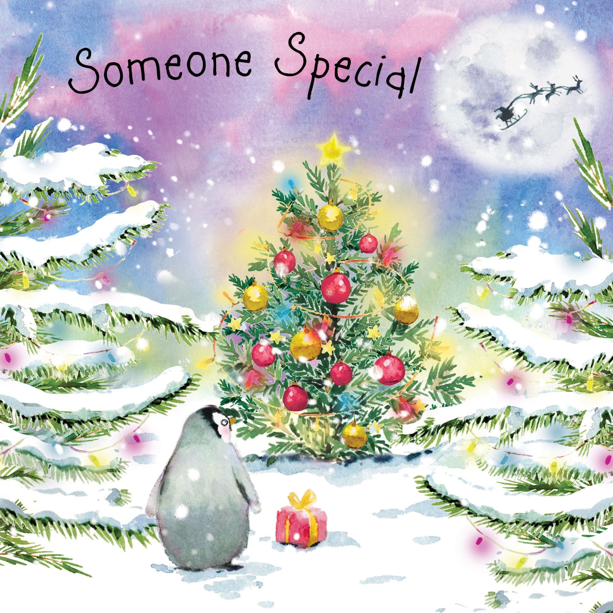 Merry Christmas Card for Someone Special. Cute Christmas Cards. Cute ...