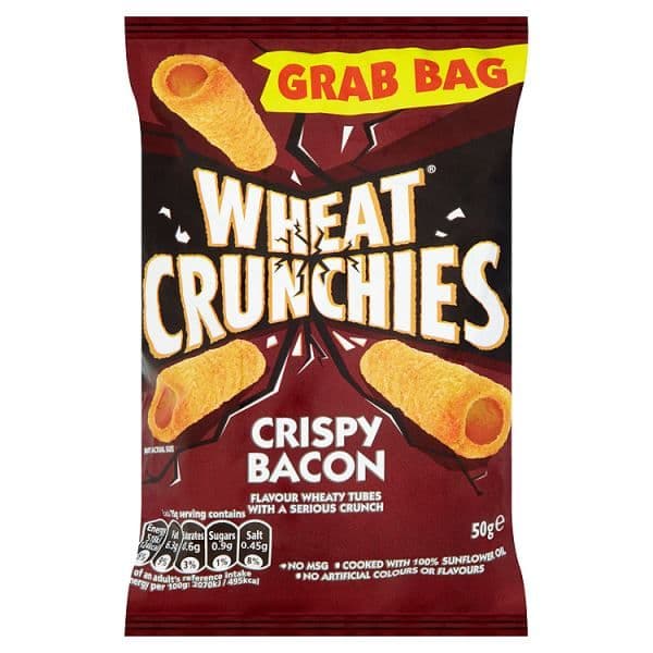 Wheat Crunchies Crispy Bacon 24 x 30gm