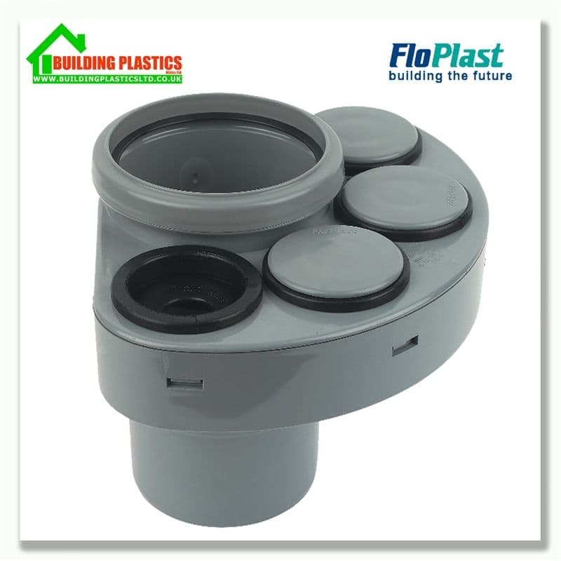110mm SOIL MANIFOLD GREY | Building Plastics Tele 0333 050 0585