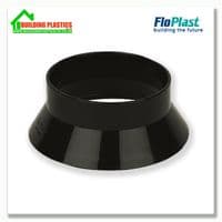 110mm WEATHERING COLLAR BLACK | Building Plastics Tele 0333 050 0585
