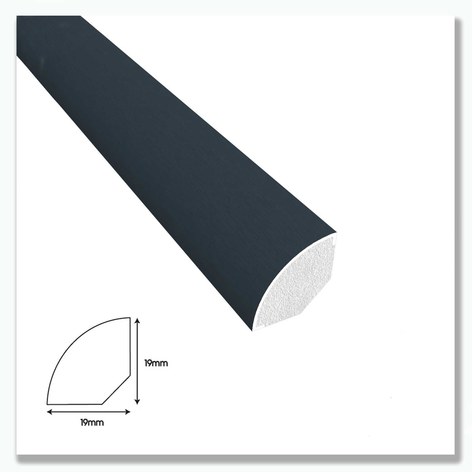19mm Quadrant | White 2 x 2.5m Lengths | Building Plastics Tele 0333 ...