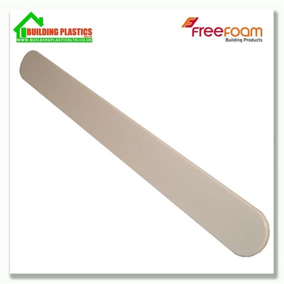 300mm Double Sided Endcap Cover PVC Window Board 10mm | White ...