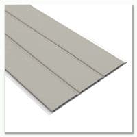 300mm Hollow Cladding/Soffit Board 5m Anthrcite Grey Woodgrain ...