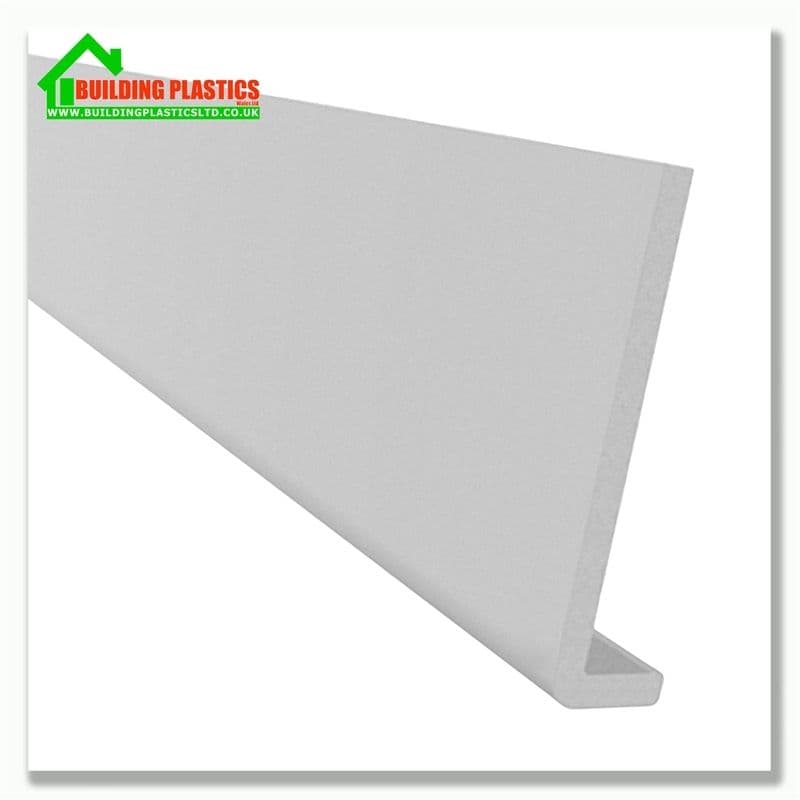 400mm Fascia Capping Board 10mm x 2.5m White | Building Plastics Tele ...