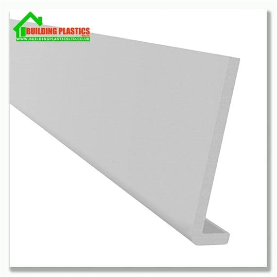 400mm Fascia Capping Board 10mm x 2.5m White | Building Plastics Tele ...