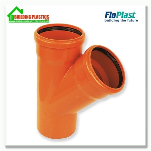 110mm Underground Pipe & Fittings
