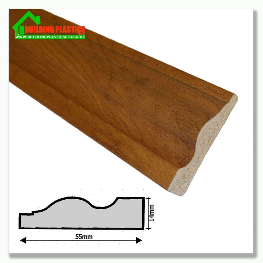 55mm Ogee Door Architrave | Goldenoak (Match 100mm Ogee Skirting Boards ...