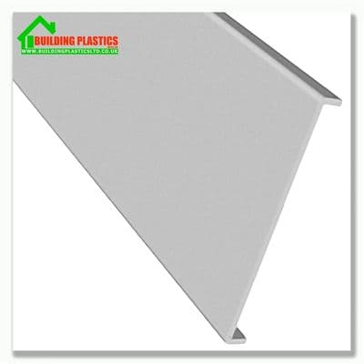 10mm Fascia Capping Board | White