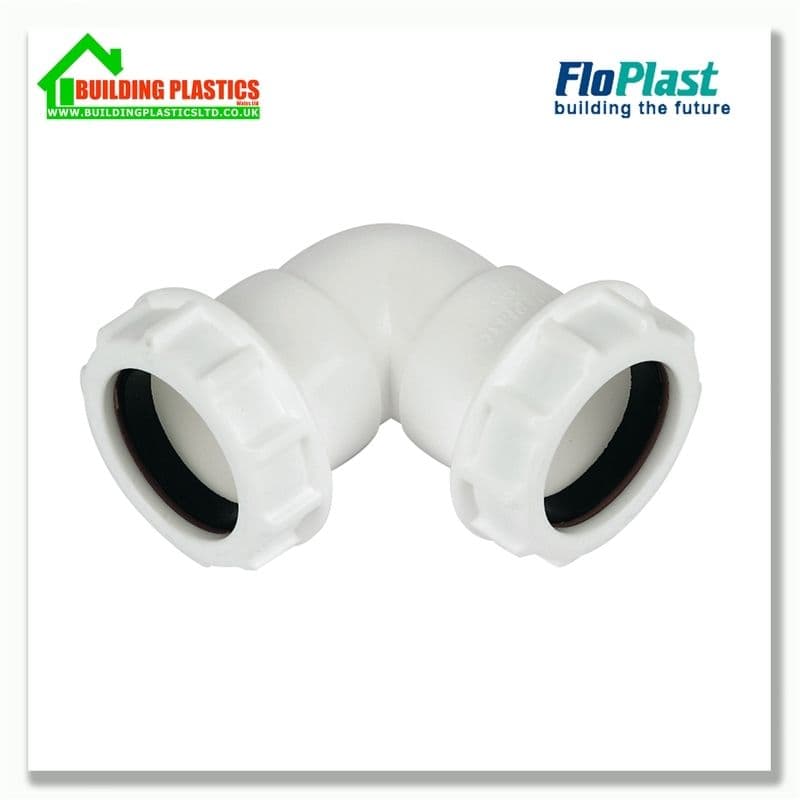 90 Degree Bend 32mm Compression Waste | Building Plastics