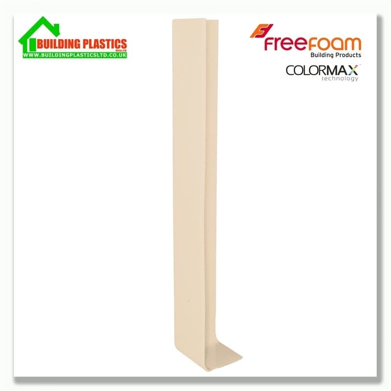 90 Degree External Corner Sable RAL 1015 | Building Plastics Tele 0333 ...