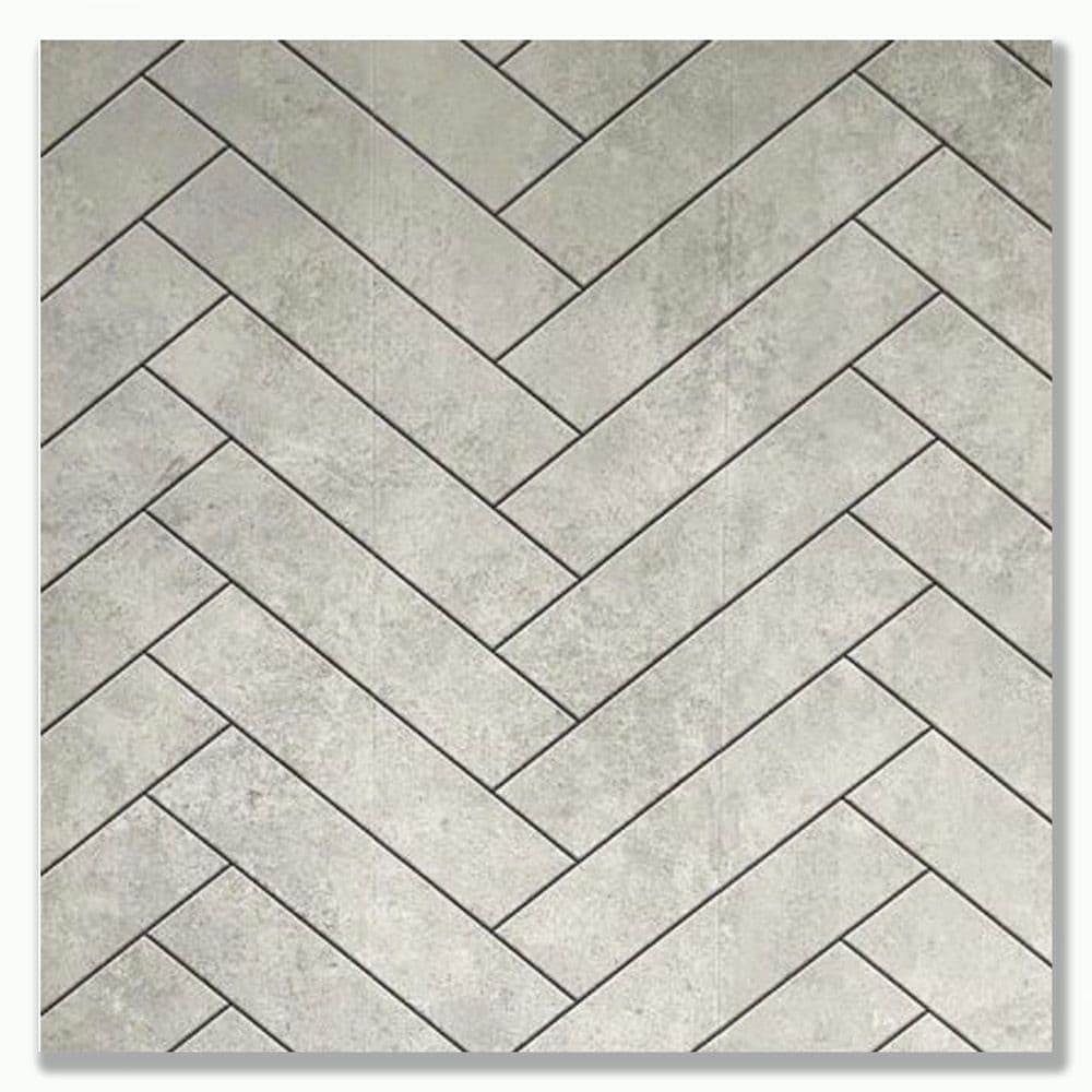 Grey Brick 3D Wall Panels - 4No x 250mm x 2.6m (Matt Finish ...