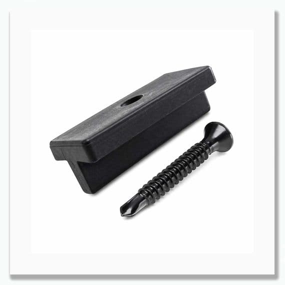 Composite Decking T Clips & Screws Box of 240 | Hidden Fixings