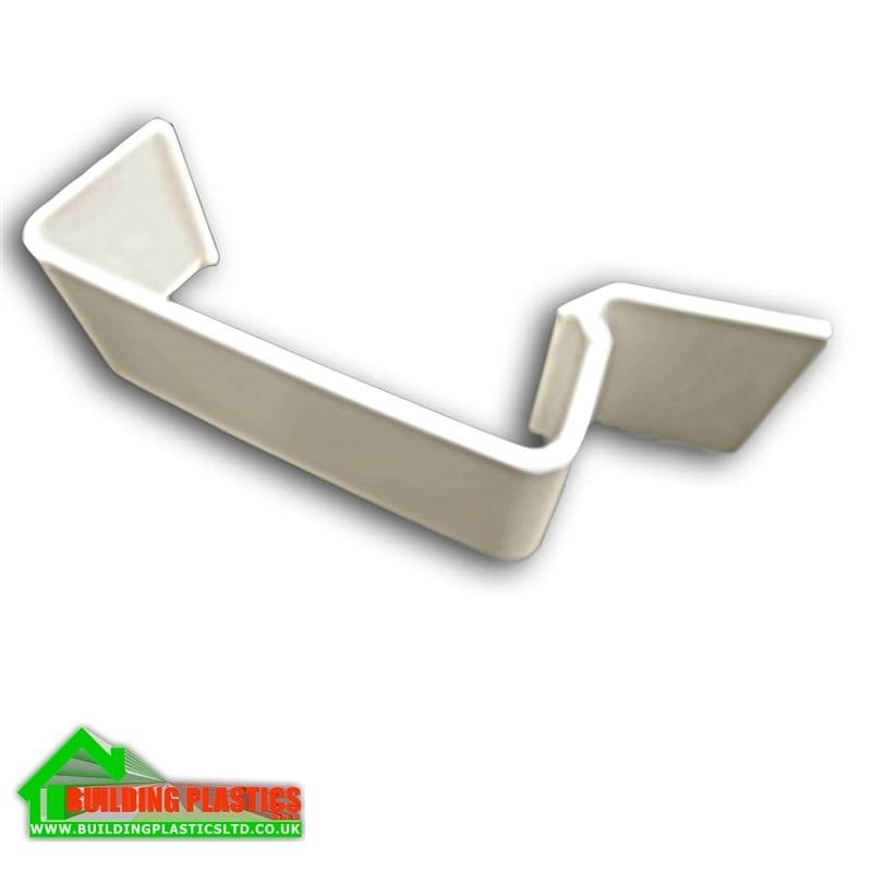 Continuous Dry Verge Connector D-Type White | Building Plastics Tele ...