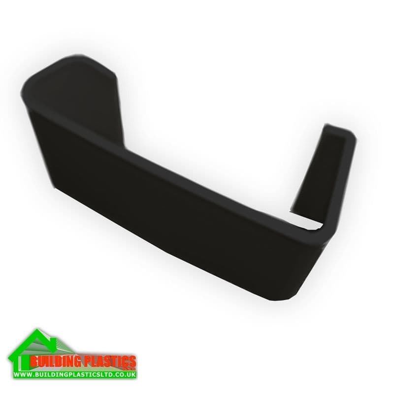 Continuous Dry Verge Connector M-Type Black | Building Plastics Tele ...