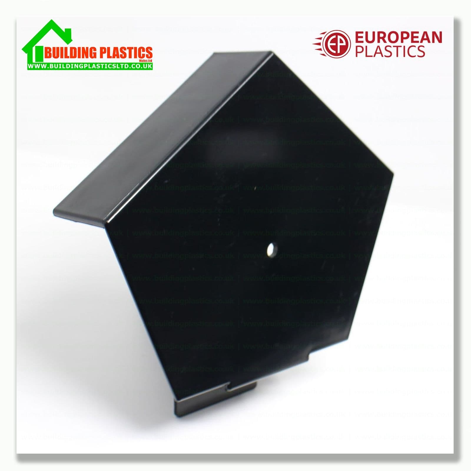 Continuous Dry Verge Tile Ridge Cap Black (M, R & D TYPE) | Building ...