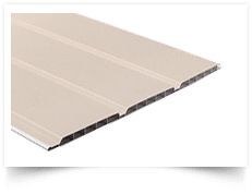 Cream Woodgrain Soffit Boards