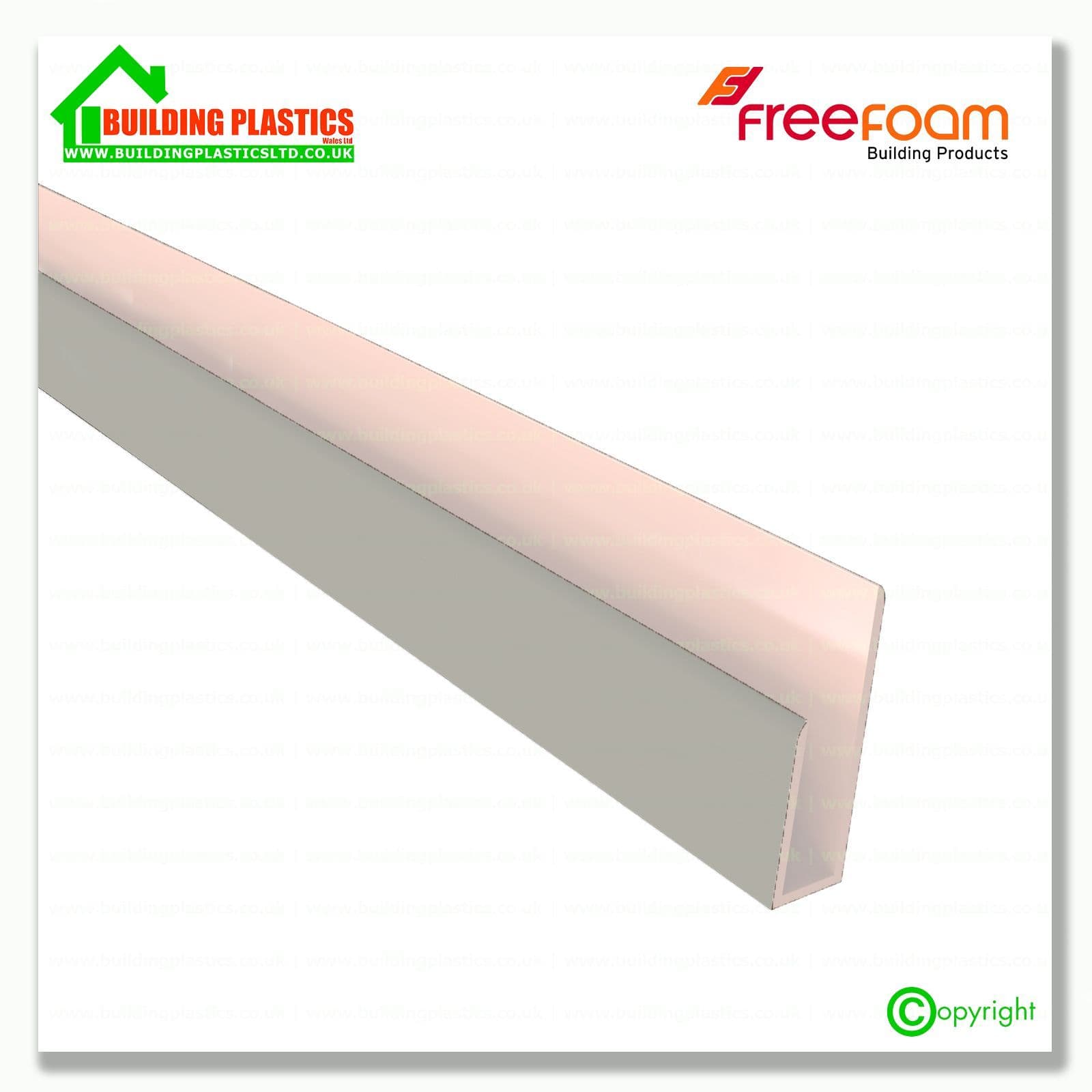 Edge Finishing Trim (J Trim) 2 Lengths x 2.5m 2.5m Anthracite Grey ...