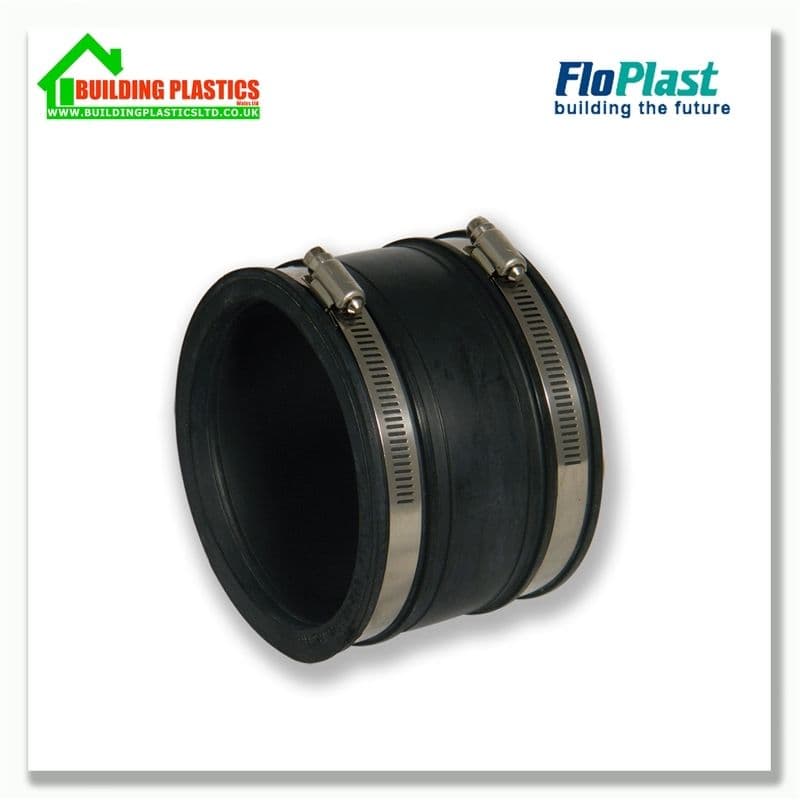 FLEXI COUPLING - 98mm-115mm | Building Plastics Tele 0333 050 0585