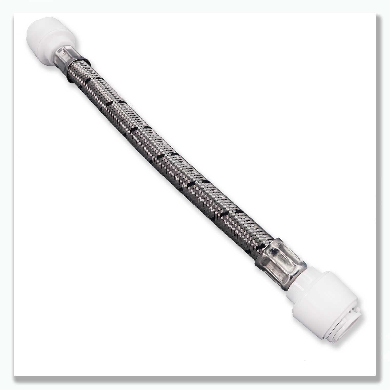 Flofit Push Fit Flexi Hose - 15mm x 15mm x 300mm