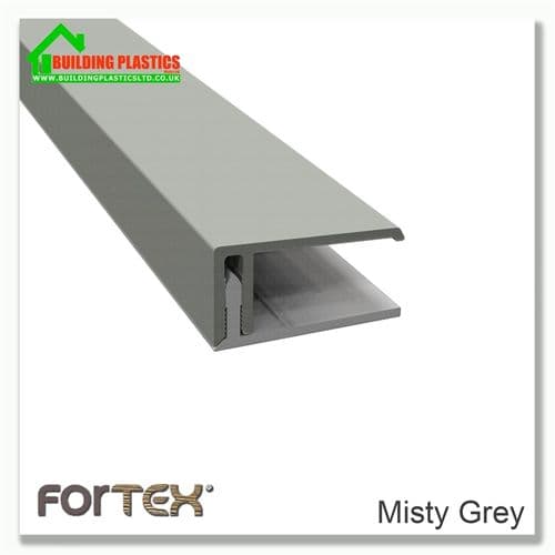 Fortex 170mm Weatherboard 5m | Misty Grey | Building Plastics Tele 0333 ...