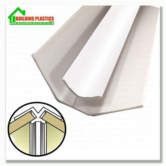 Internal Corner Trim White 2.7m (For 5mm Panels) | Building Plastics ...