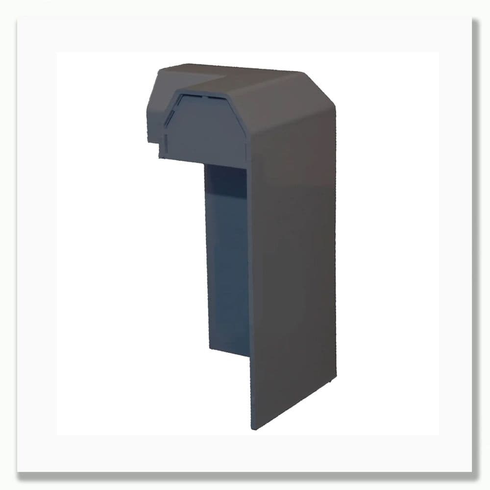 100mm Ogee Fascia Capping Board 10mm x 5m white | Building Plastics ...