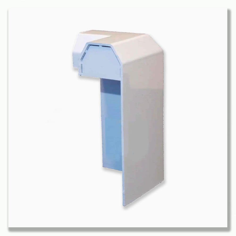 100mm Ogee Fascia Capping Board 10mm x 5m white | Building Plastics ...