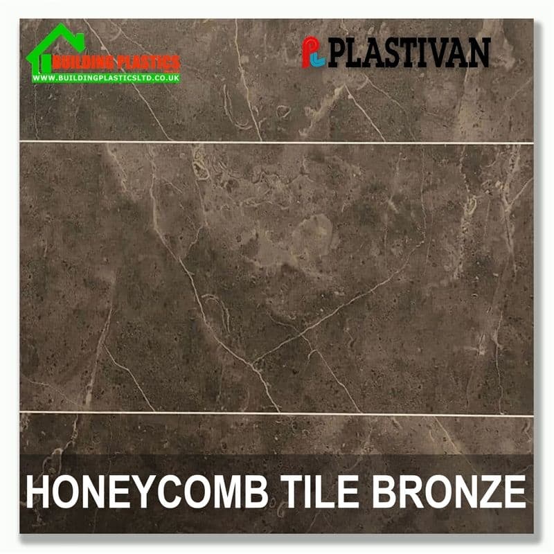 Large Tile Bronze Wall Panel 1m x 2.4m | Building Plastics