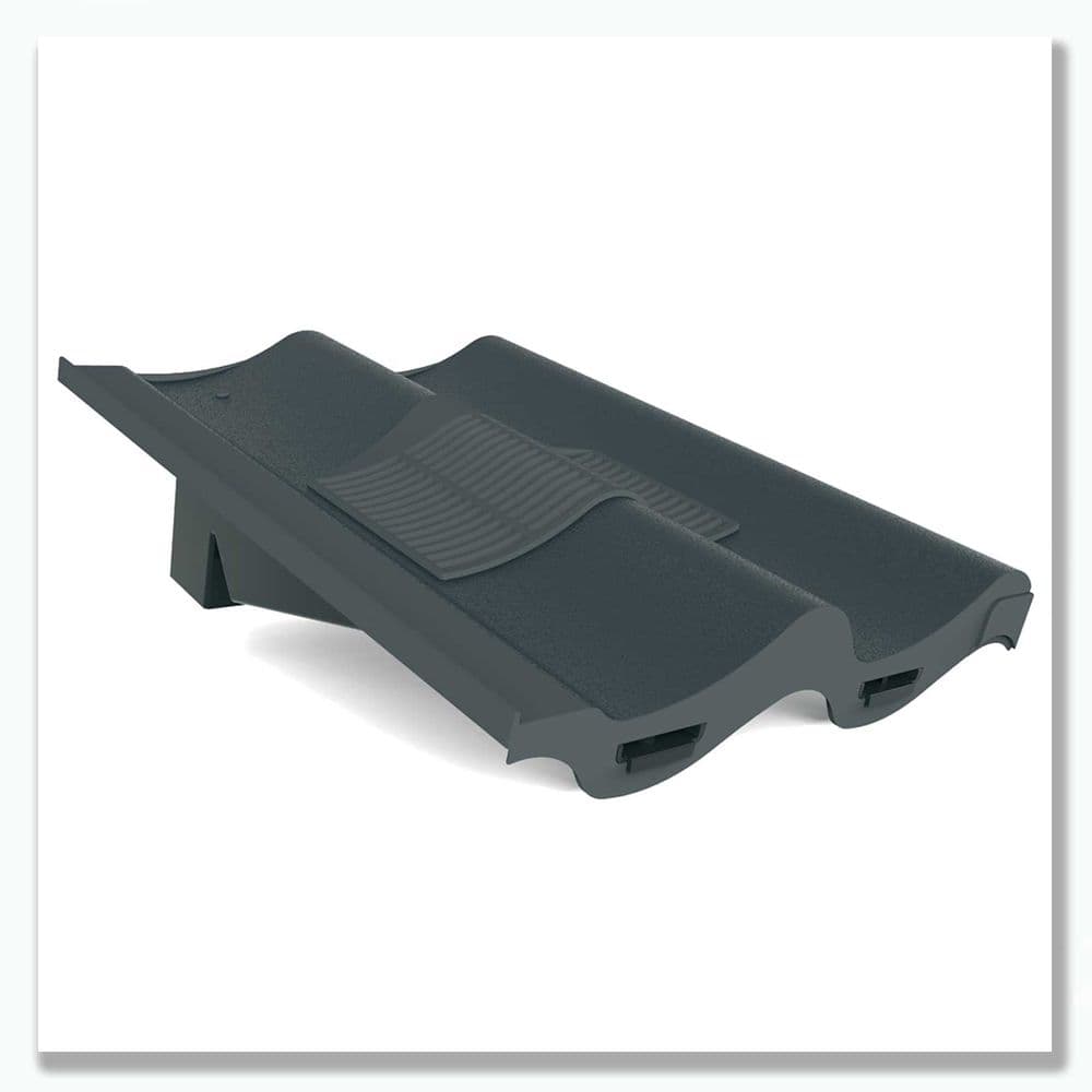 Ridgeshield 6m Universal, Air Permeable Vented Ridge Kit | Black ...