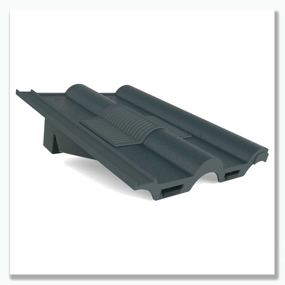 Ridgeshield 6m Universal, Air Permeable Vented Ridge Kit | Black ...