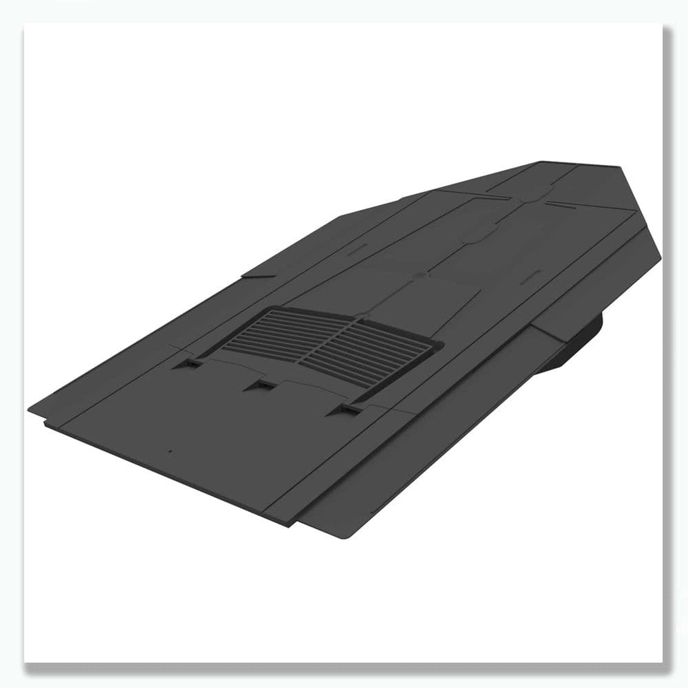 Ridgeshield 6m Universal, Air Permeable Vented Ridge Kit | Black ...