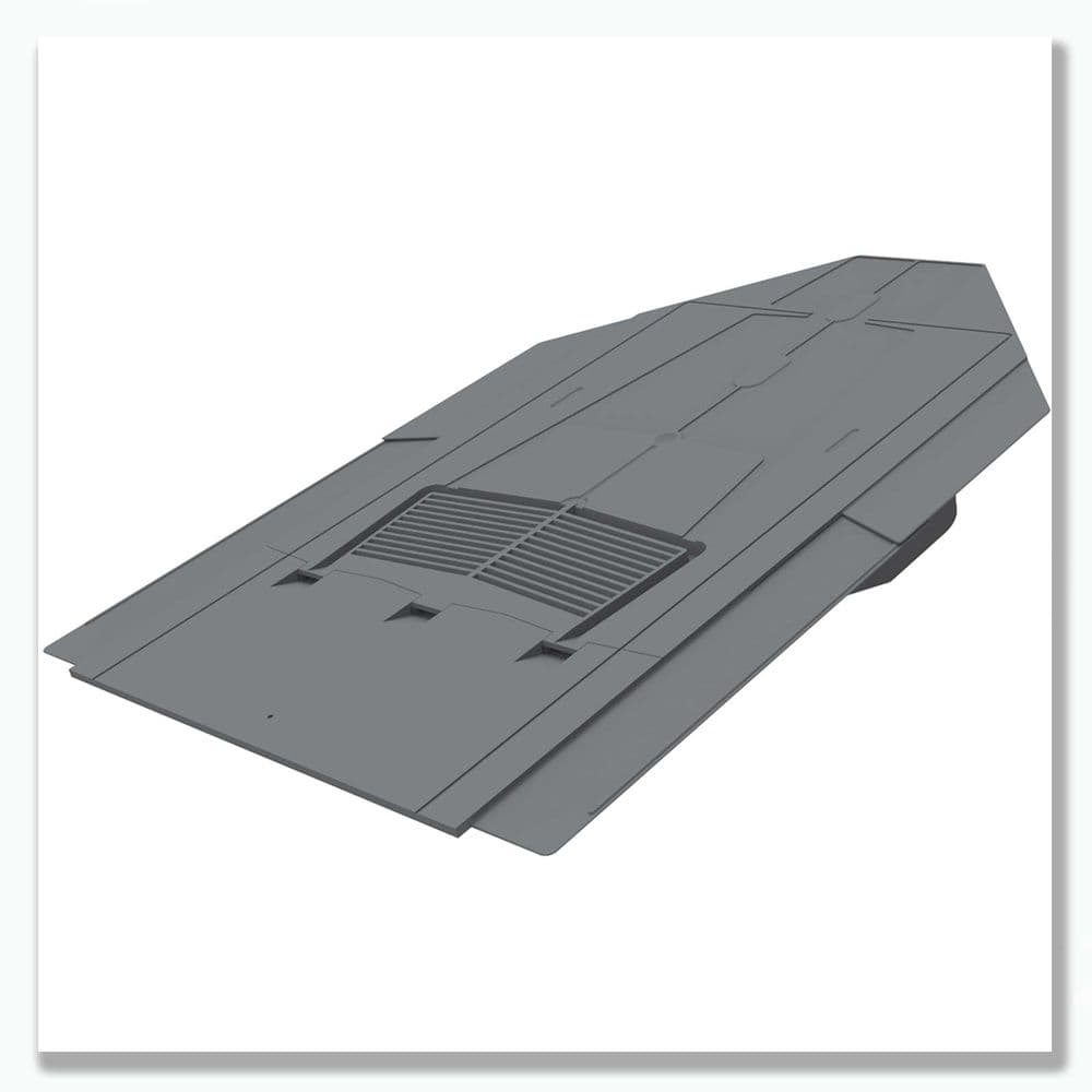 Ridgeshield 6m Universal, Air Permeable Vented Ridge Kit | Black ...