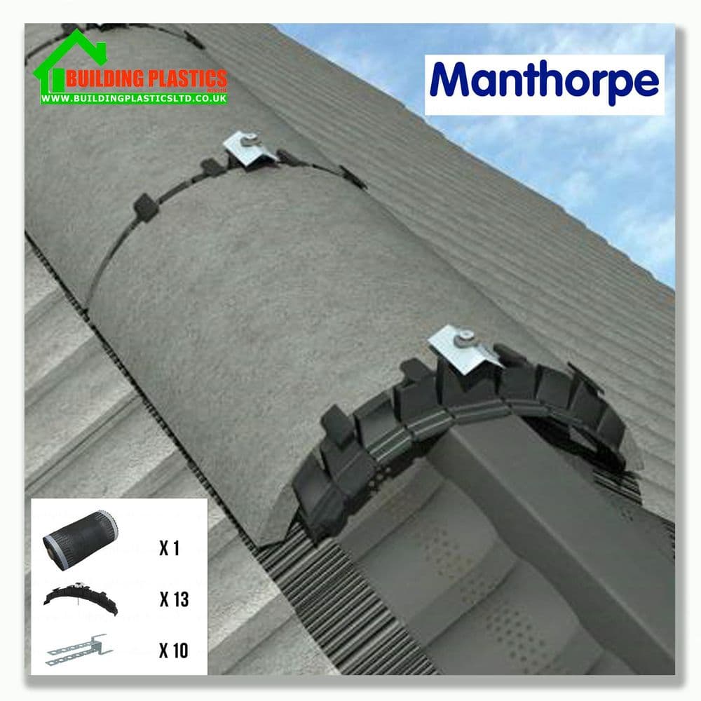 Manthorpe Roll Out Dry Vent Ridge | Building Plastics