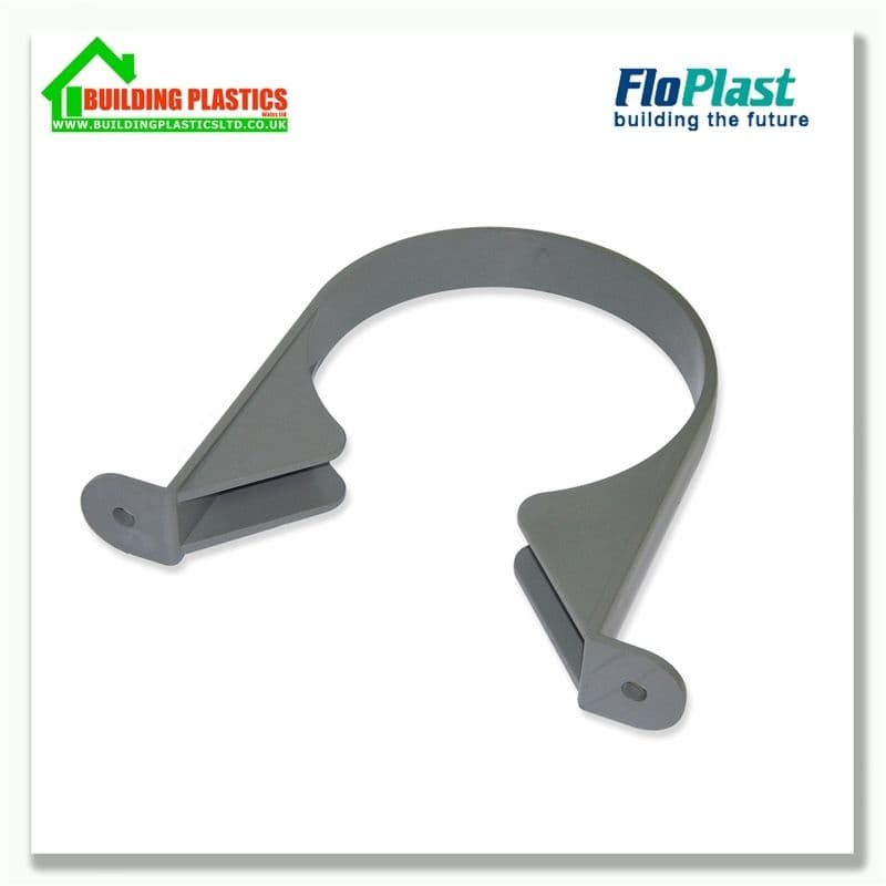 PIPE CLIP 110MM PIPE ROUND GR | Building Plastics Tele 0333 050 0585