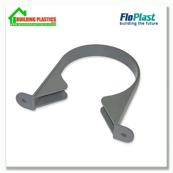 PIPE CLIP 110MM PIPE ROUND GR | Building Plastics Tele 0333 050 0585