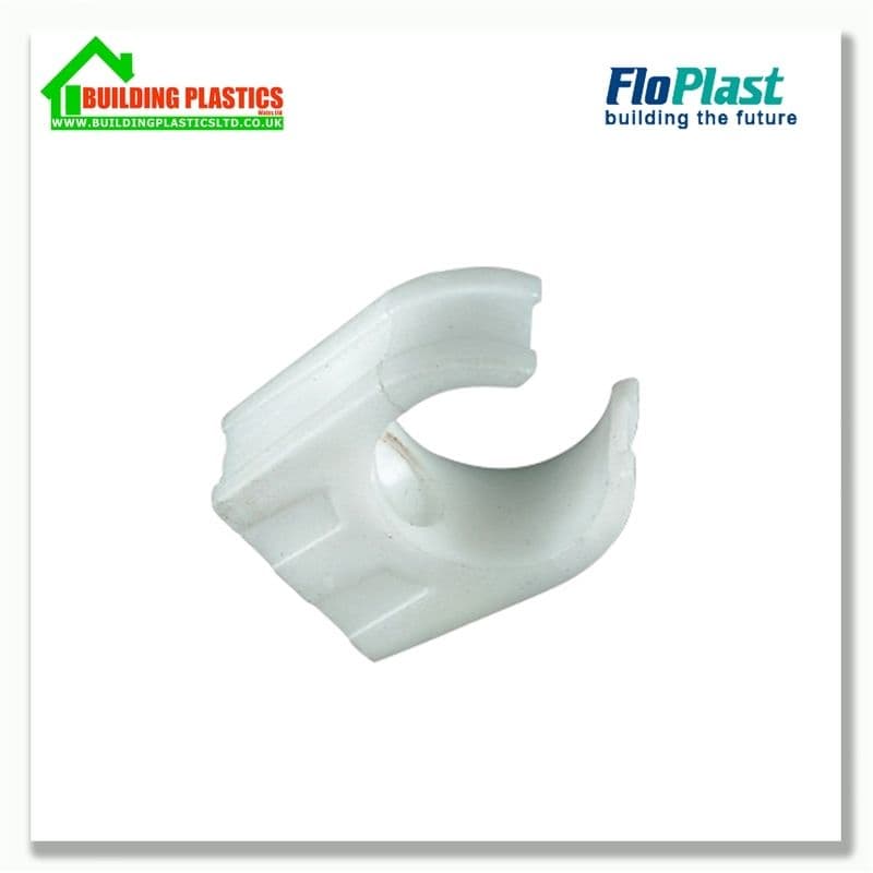 Pipe Clip Overflow Waste System White | Building Plastics