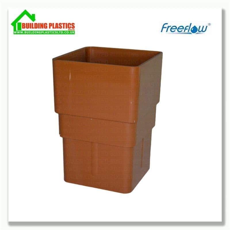 Pipe Socket 65mm Square Downpipe | Building Plastics
